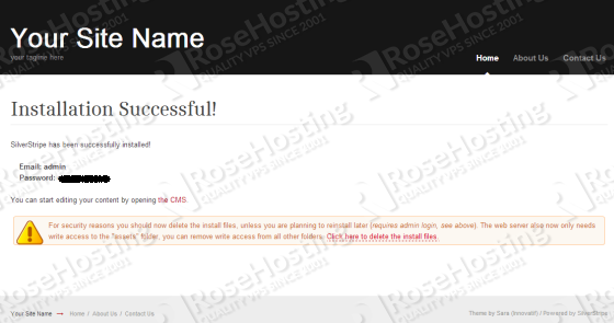 How To Install Silverstripe Cms On A Linux Virtual Server Rosehosting