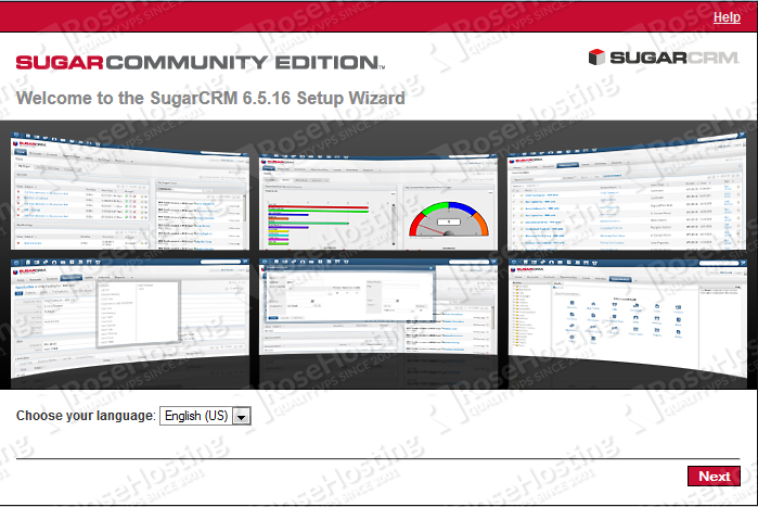 Install Sugar CRM on a CentOS/Fedora/Scientitic Linux VPS | RoseHosting