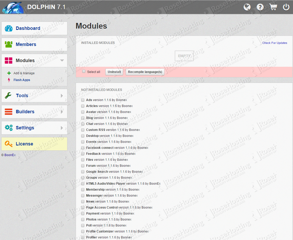 How to Install Boonex Dolphin 7 on an Ubuntu VPS | RoseHosting