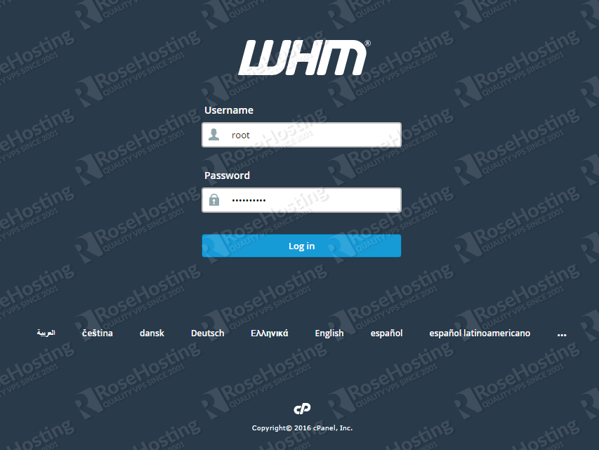 How to use EasyApache 3 with WHM/cPanel | RoseHosting
