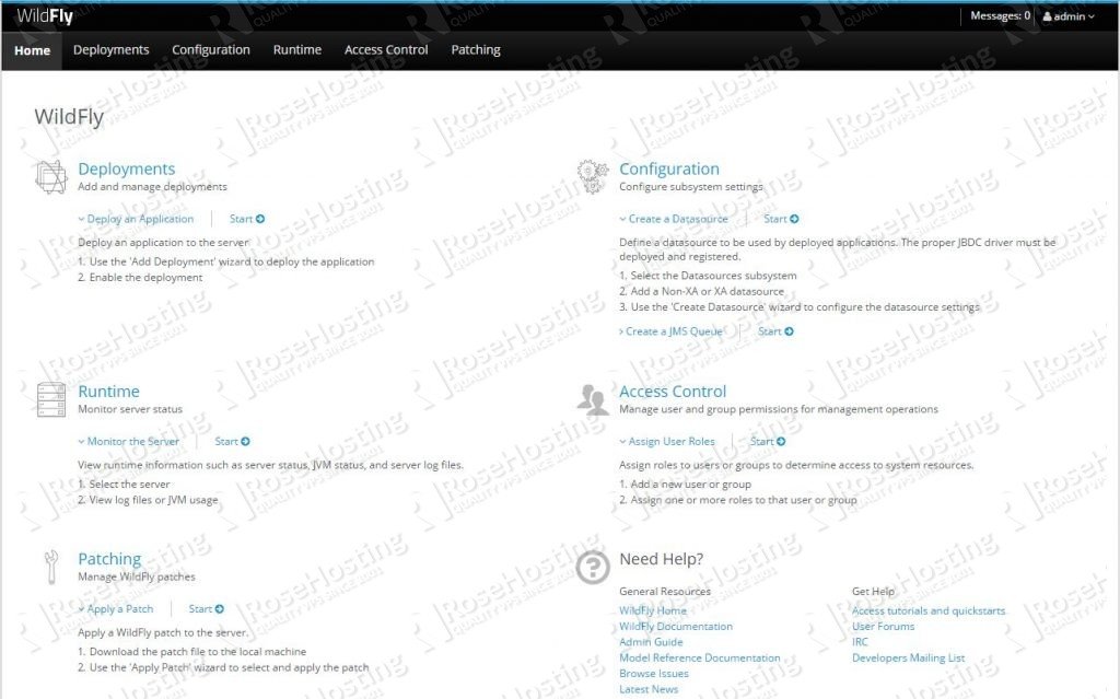How to install WildFly on Ubuntu 16.04 | RoseHosting