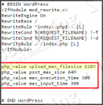 The uploaded file exceeds the upload_max_filesize directive in php.ini