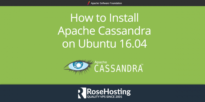 How to Install Apache Cassandra on Ubuntu 16.04 | RoseHosting
