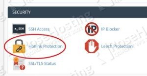 How to use the Hotlink Protection tool in cPanel | RoseHosting