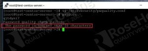 How to Enforce Password Quality in Linux | RoseHosting