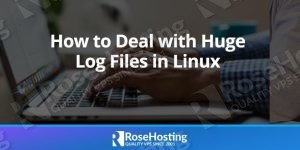 How to Deal with Huge (and Growing) Log Files in Linux | RoseHosting