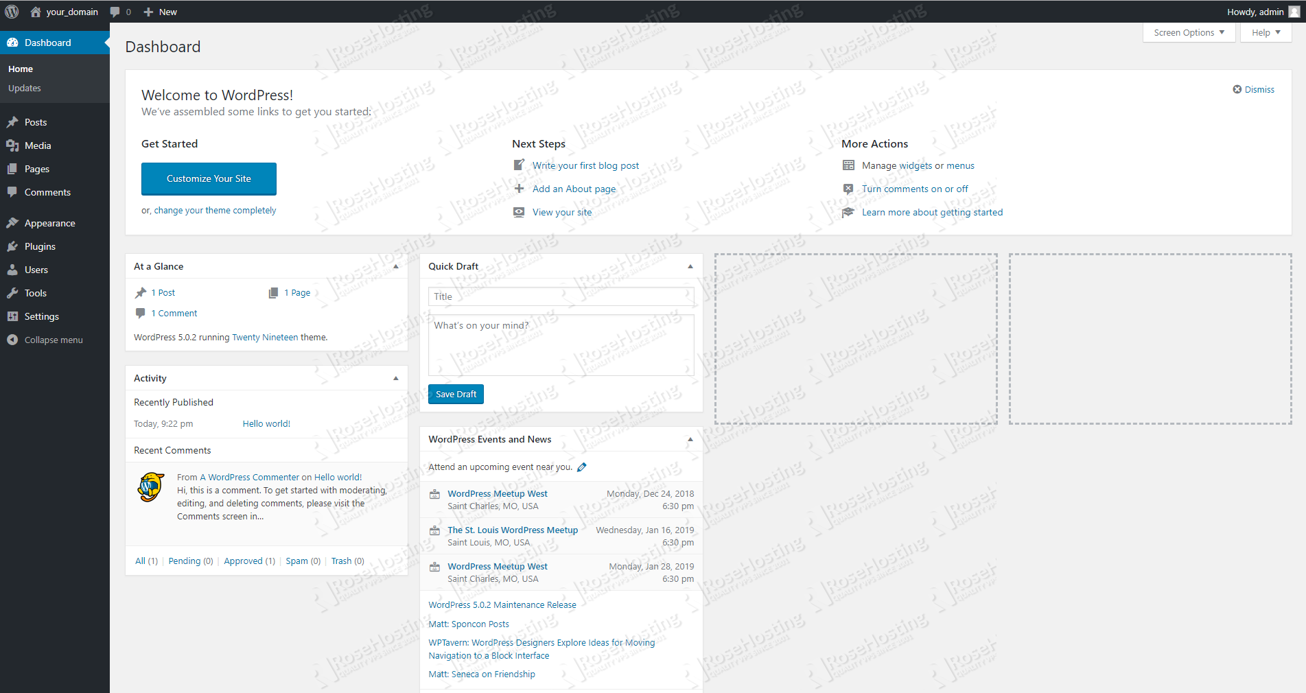 How to Install WordPress with LAMP Stack on Ubuntu 18.04 | RoseHosting