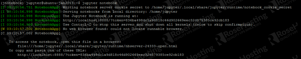 How To Install Jupyter Notebook On Ubuntu 1804 Rosehosting