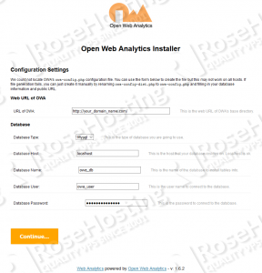 How to Install Open Web Analytics on Ubuntu 18.04 | RoseHosting