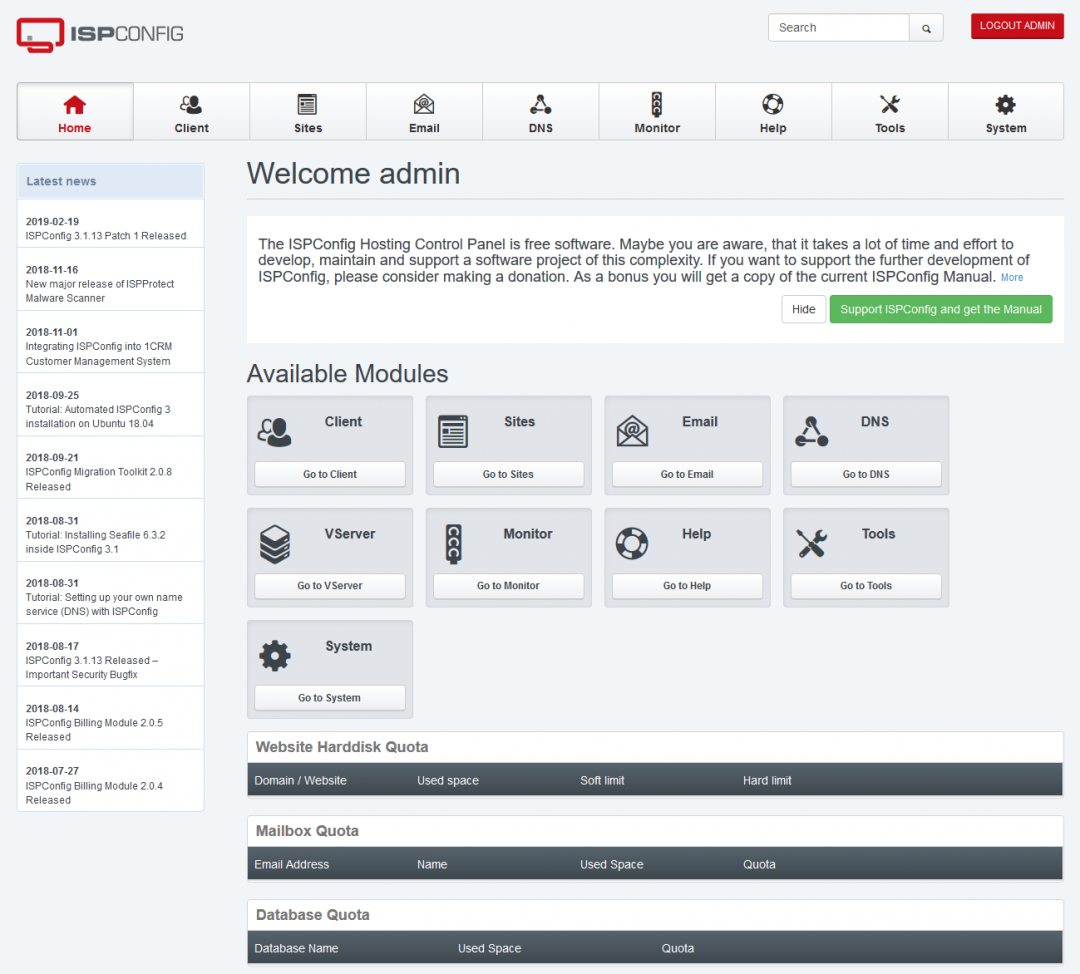 How to install ISPConfig 3 on CentOS 7 | RoseHosting