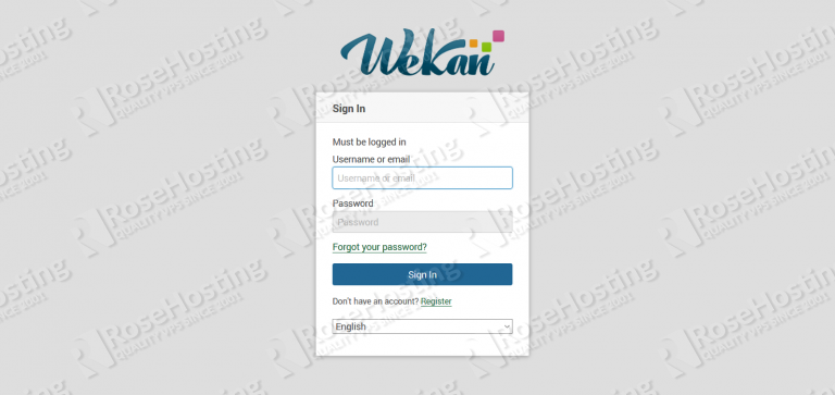How to Install Wekan on Debian 9 | RoseHosting