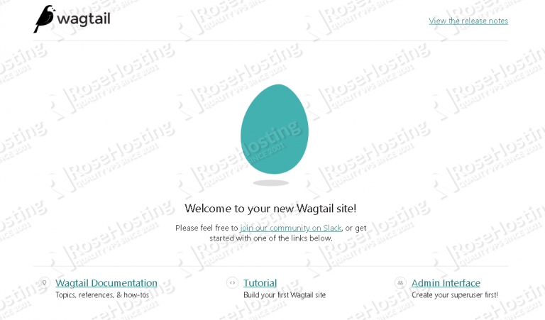 How to Install Wagtail on Debian 9 | RoseHosting