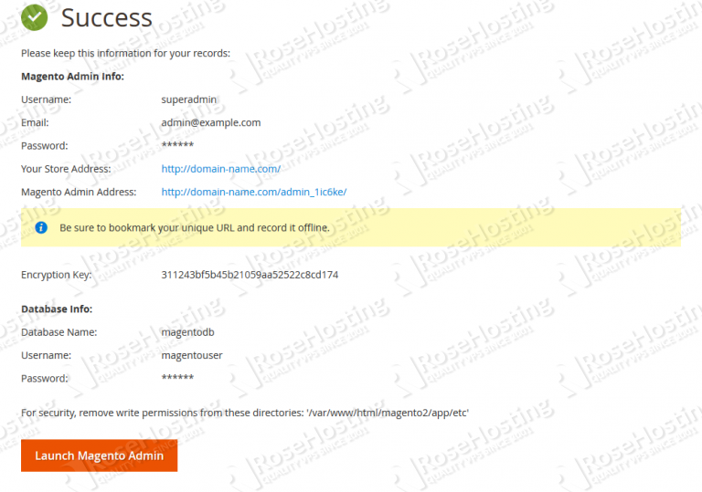 How to Install Magento with Nginx on Debian 10 | RoseHosting
