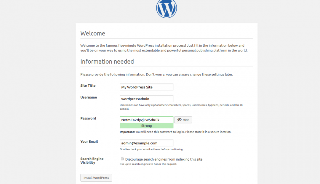 How To Install Wordpress With Nginx On Debian 10 Rosehosting