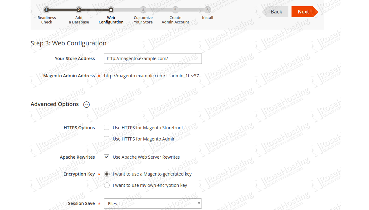 How to Install Magento 2 on CentOS 8 | RoseHosting