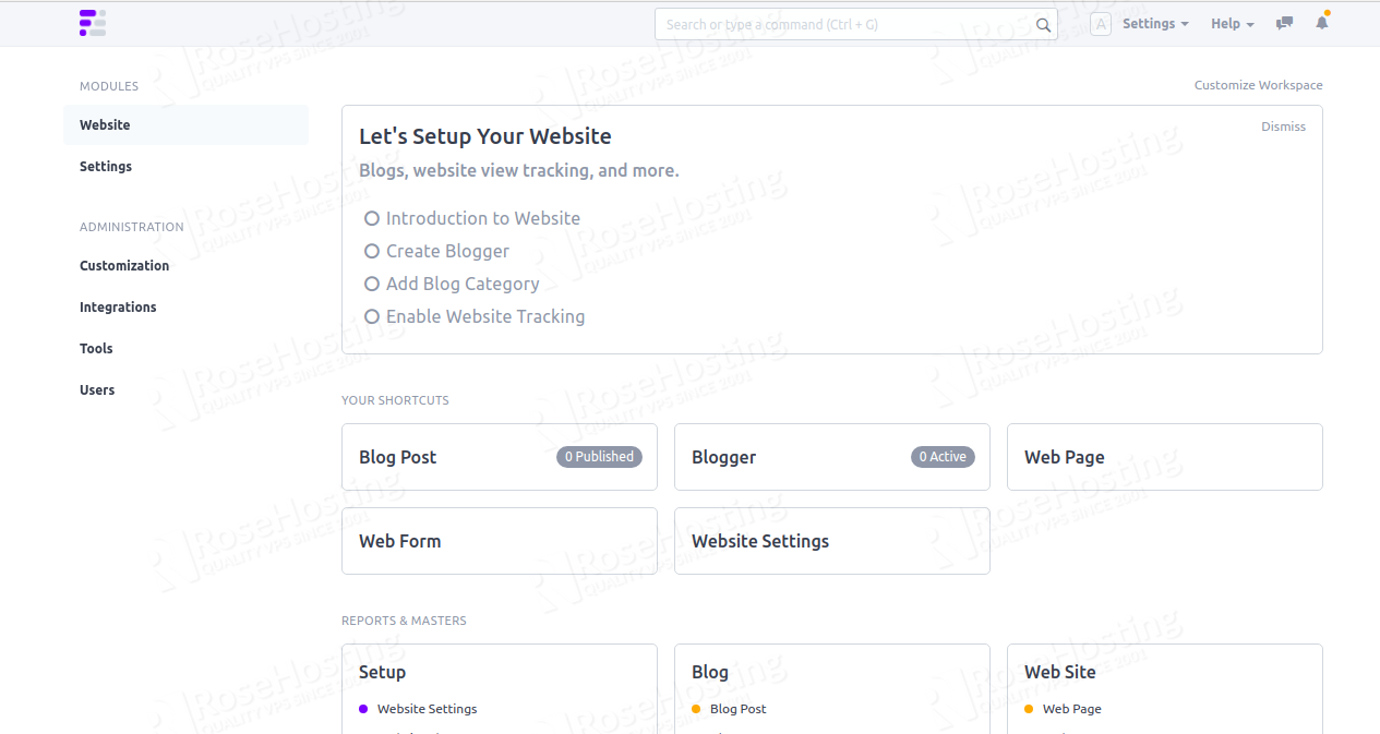 How To Install ERPNext on Ubuntu 20.04 | RoseHosting