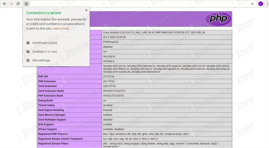 How to Install Let's Encrypt on CentOS 8 With Nginx | RoseHosting