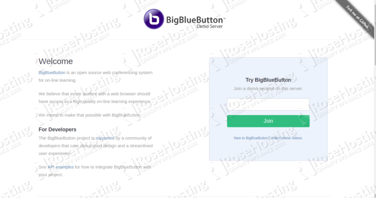 How to Install and Integrate BigBlueButton With WordPress | RoseHosting