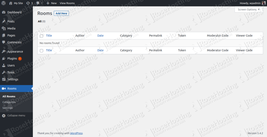 How to Install and Integrate BigBlueButton With WordPress | RoseHosting