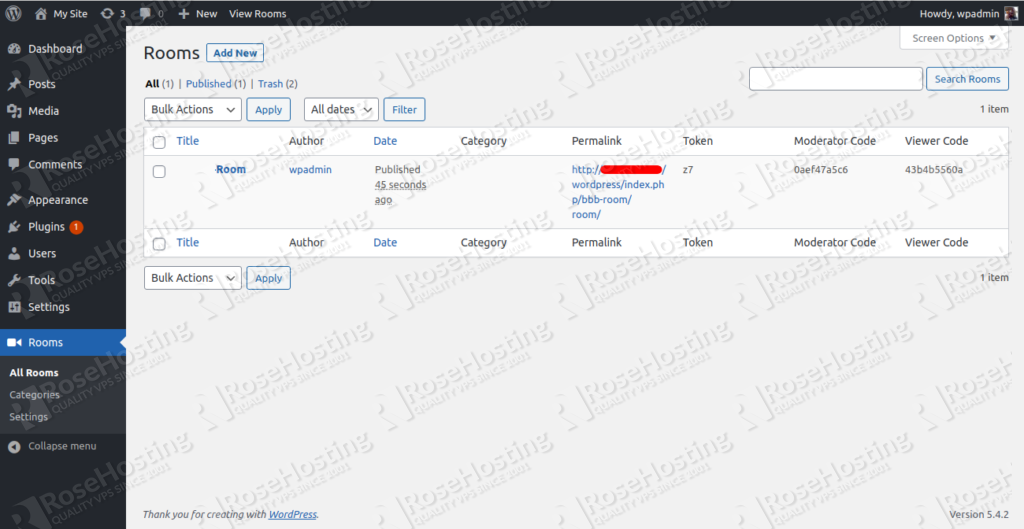 How to Install and Integrate BigBlueButton With WordPress | RoseHosting