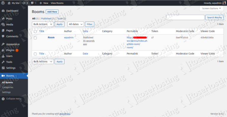 How to Install and Integrate BigBlueButton With WordPress | RoseHosting
