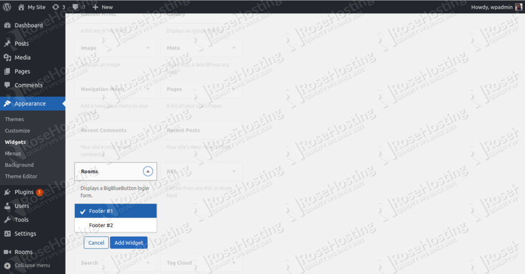 How to Install and Integrate BigBlueButton With WordPress | RoseHosting