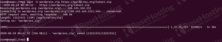 How to Install and Use Wget on Linux | RoseHosting