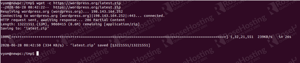 How to Install and Use Wget on Linux | RoseHosting