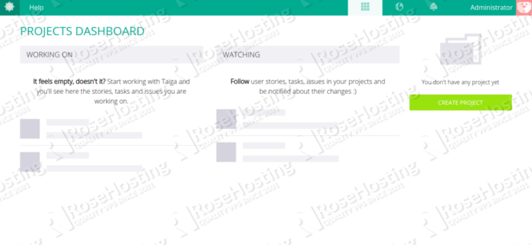 How to install Taiga Project Management on CentOS 8 | RoseHosting