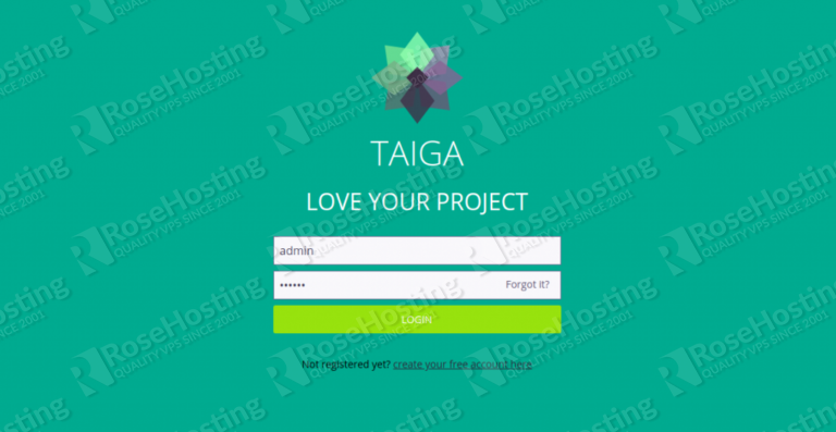 How to install Taiga Project Management on CentOS 8 | RoseHosting