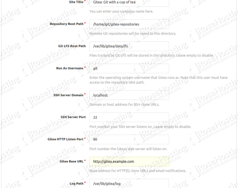 How to Install Gitea on Ubuntu 20.04 | RoseHosting