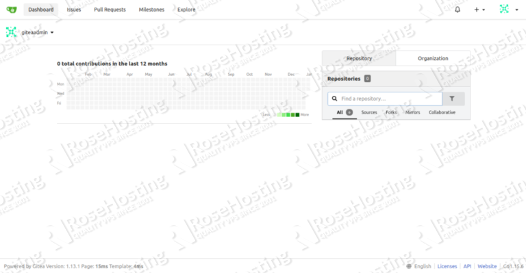 How To Install Gitea On Ubuntu 2004 Rosehosting 