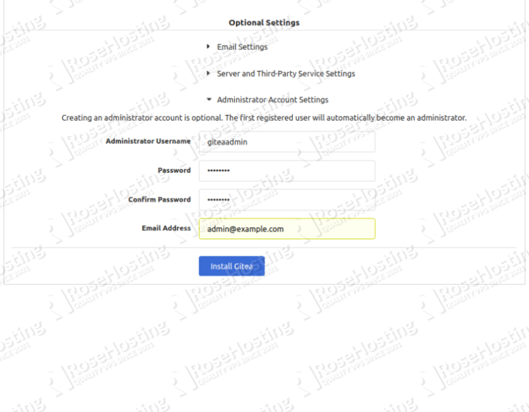 How to Install Gitea on Ubuntu 20.04 | RoseHosting