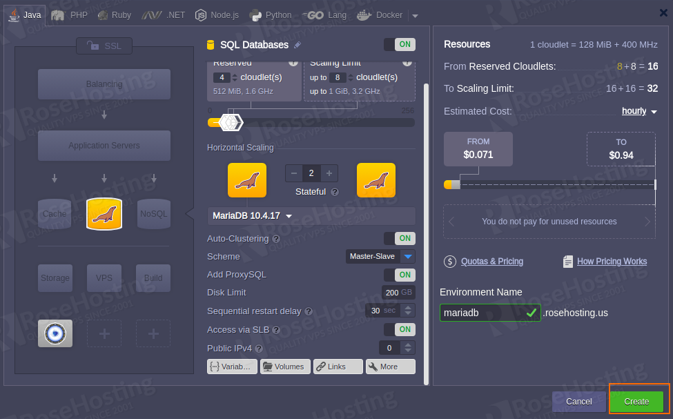 MariaDB/MySQL Auto-Сlustering with Load Balancing and Replication