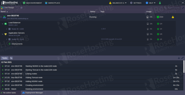 How to Enable ModSecurity Web Application Firewall inside NGINX Server on the RoseHosting Cloud ...