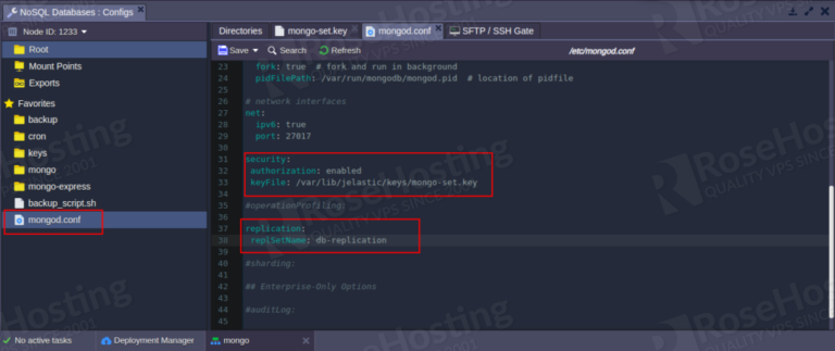 MongoDB Replica Set with Master-Slave Replication and Automated Failover