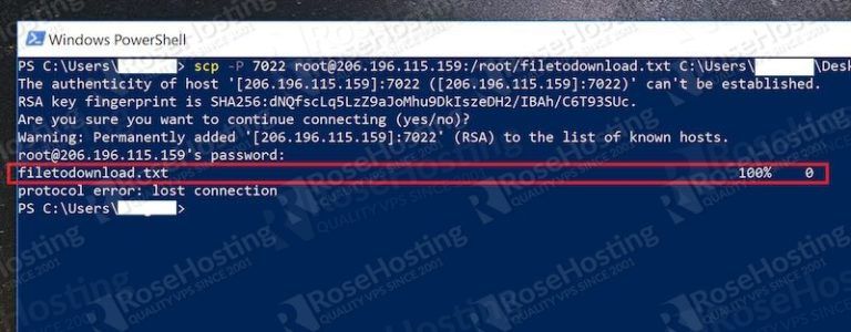 How to Download a File From a Server to Your Desktop Using SSH