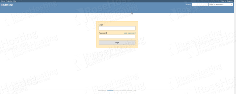 Install Redmine on Ubuntu 20.04 | RoseHosting
