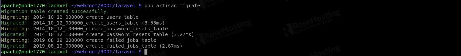 How to Install Laravel on RoseHosting Cloud PaaS Platform | RoseHosting