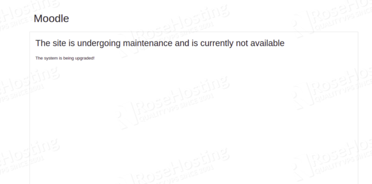 Moodle Online Learning System Automated Installation and Upgrade ...