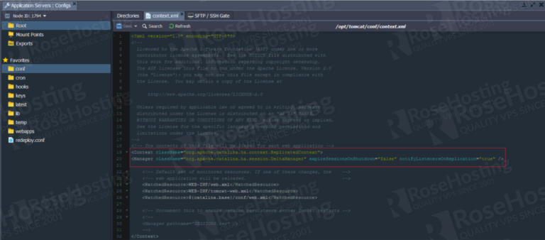 Tomcat and Tomee Clustering Automation | RoseHosting