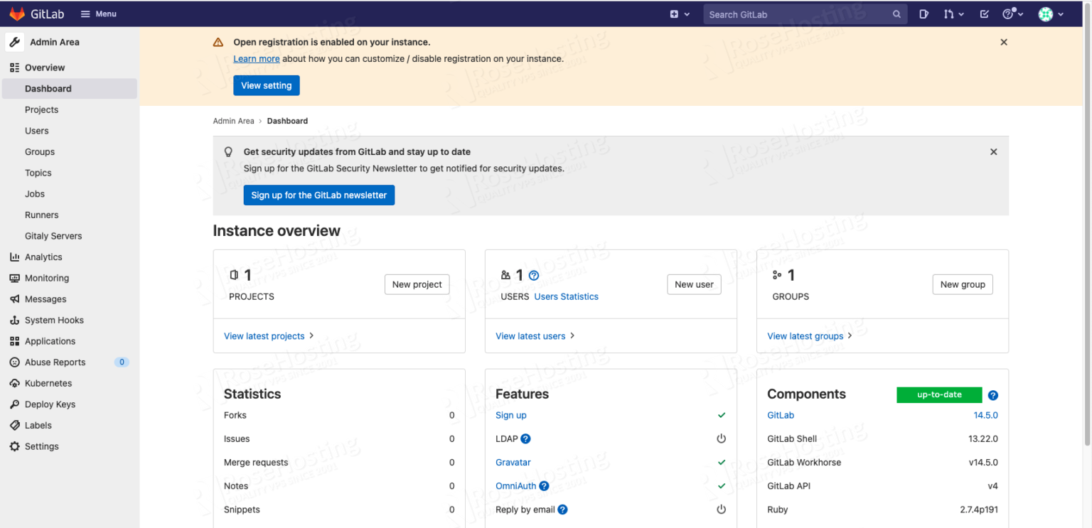 How To Install Gitlab On Debian 11 Rosehosting 4163