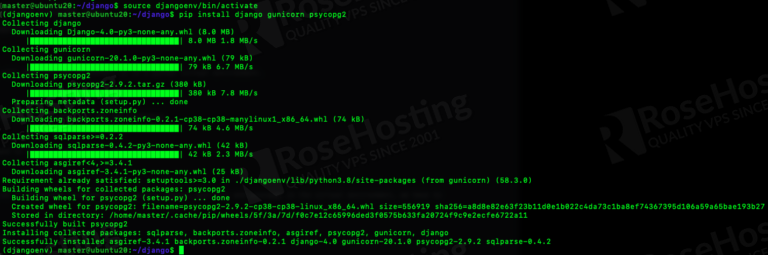 How To Setup Django With Postgres Nginx And Gunicorn On Ubuntu 2004 Rosehosting 5570