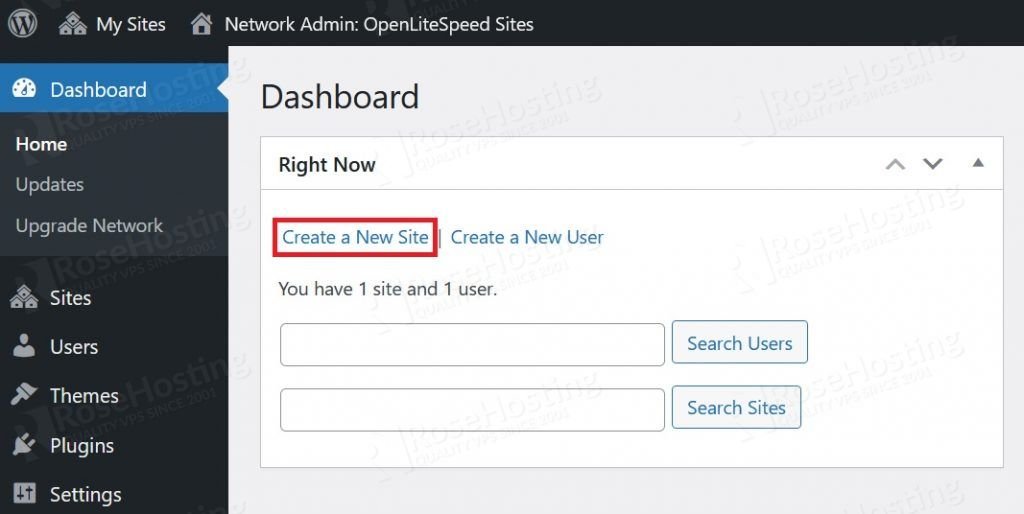 How To Set Up Wordpress Multisite With Openlitespeed On Ubuntu 2004 Rosehosting
