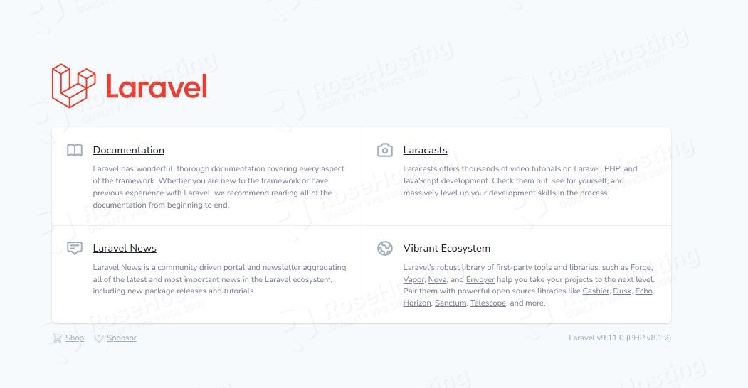 How to Install Laravel on Ubuntu 22.04 | RoseHosting