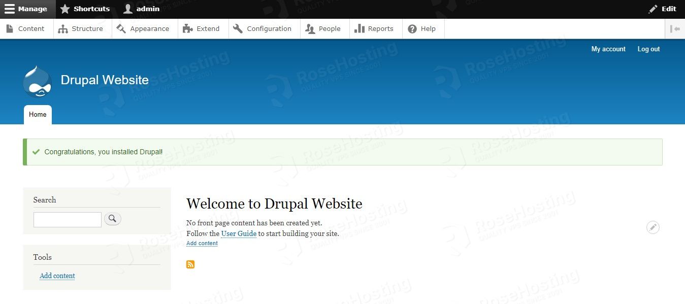 How to Install Drupal on Ubuntu 22.04 - RoseHosting