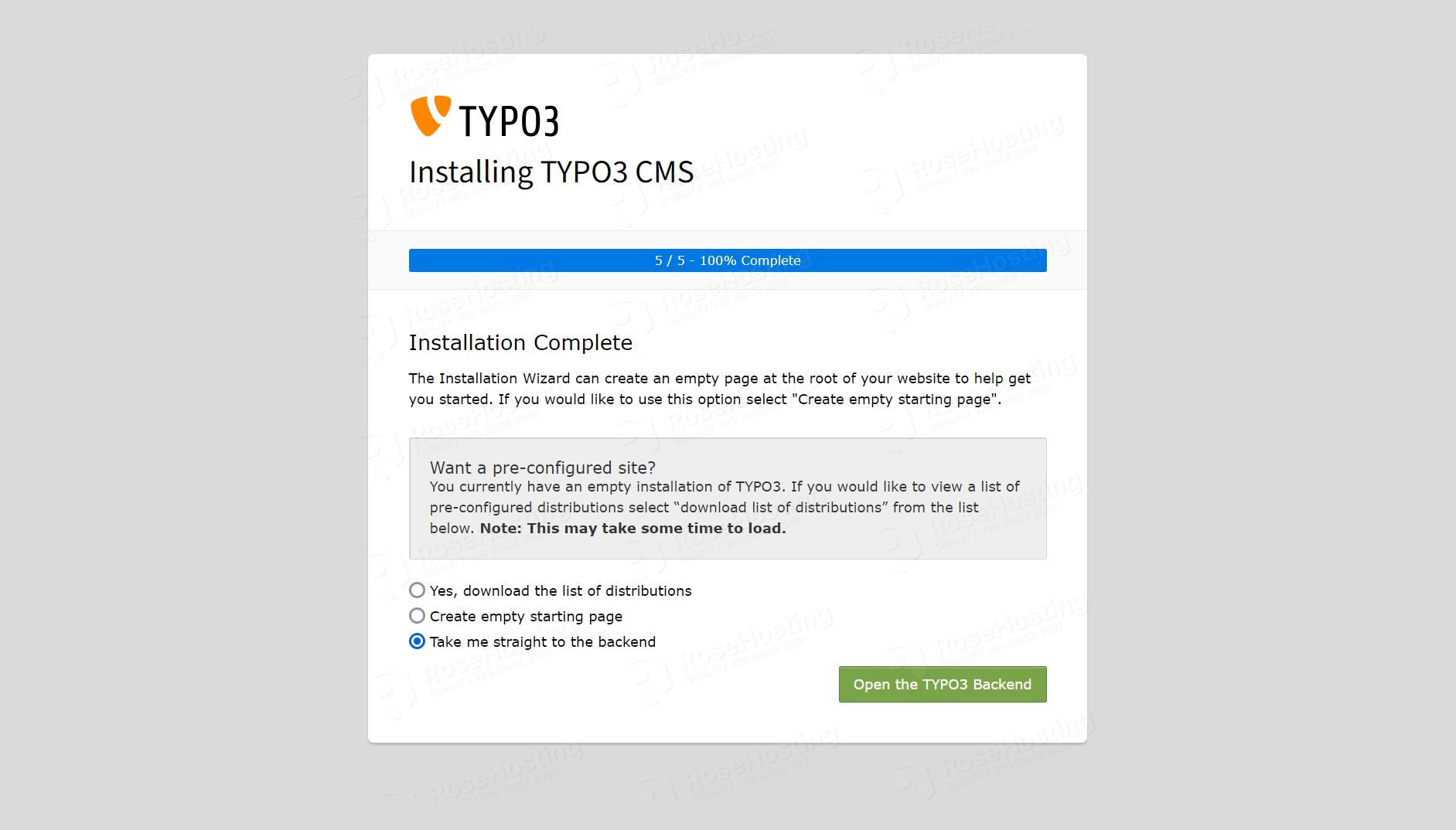 How to Install TYPO3 on Ubuntu 22.04 | RoseHosting