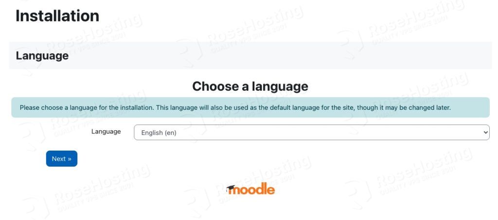 How to Install Moodle on Debian 11 | RoseHosting