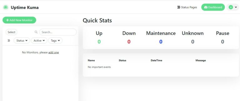How to Install Uptime Kuma on Debian 12 | RoseHosting