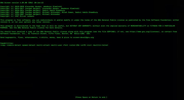 Screen Commands in Linux with Examples | RoseHosting